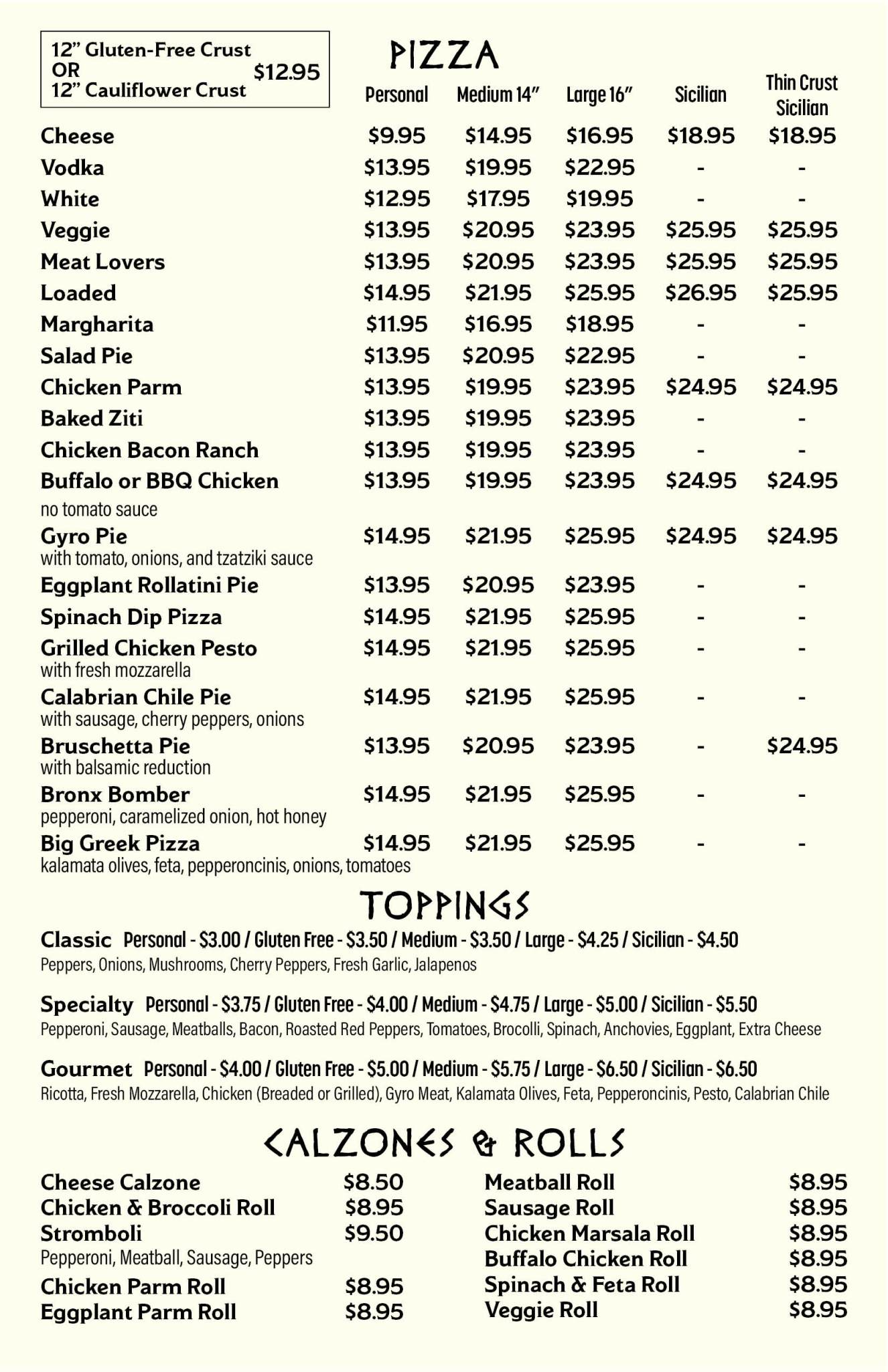 Menu – Hyde Park Pizza & Gyros